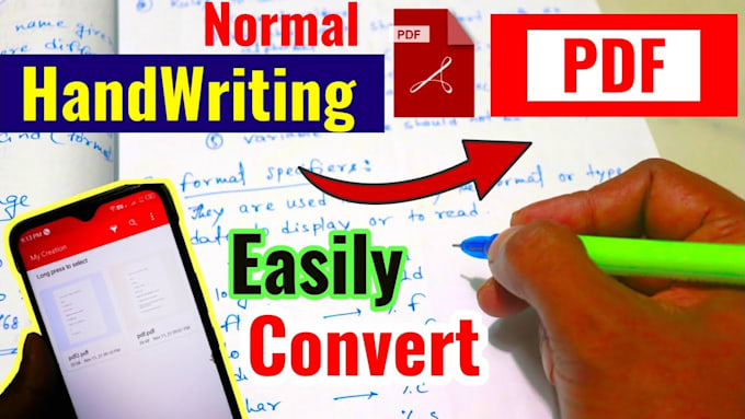 Convert your handwritten notes into pdf by Protyper_anas | Fiverr Convert your handwritten notes into pdf by Protyper_anas | Fiverr