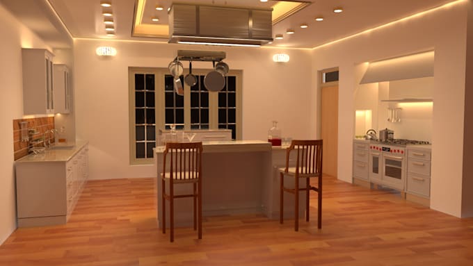 Design your space and create realistic 3d models and renders by Chamindu5004 | Fiverr