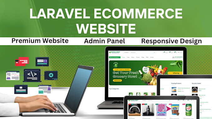 Do custom website with php laravel by Developermipon | Fiverr
