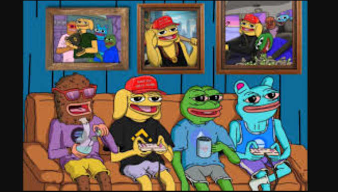 Create crypto meme video animated gif trump coin face swap memecoin art brett by Bashdraw | Fiverr