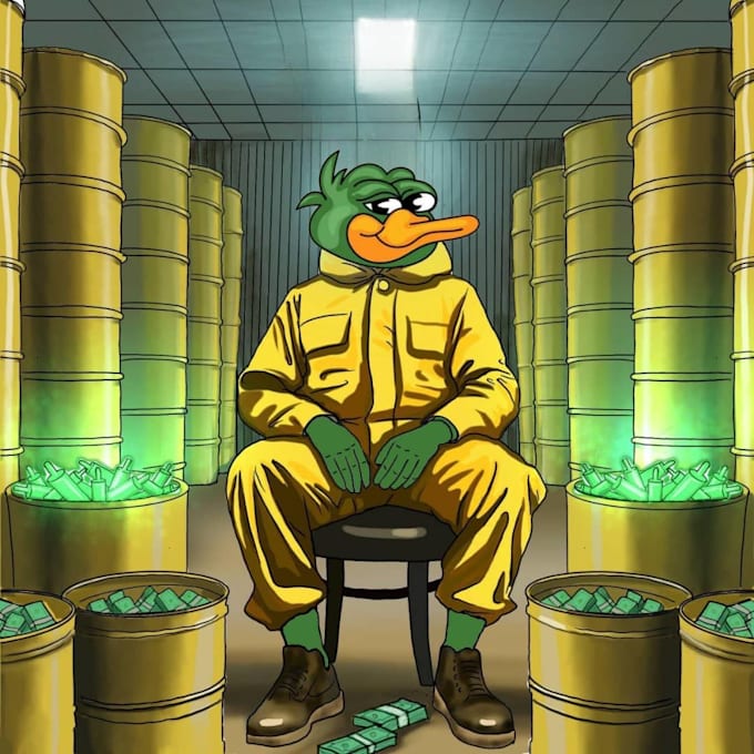 Create funny meme coin art, crypto meme, coin art, 2d animation, solana ...