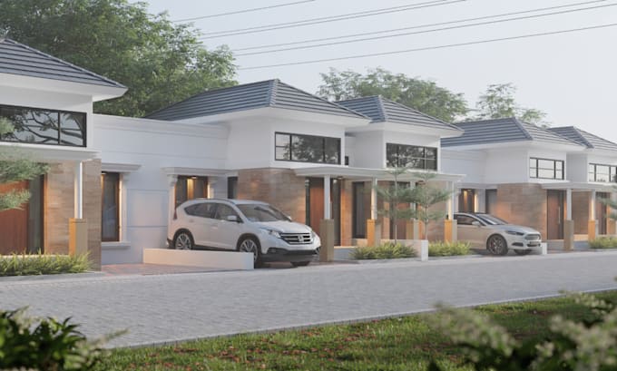 Redesign 3d commercial building for real estate, office, gaming room ...