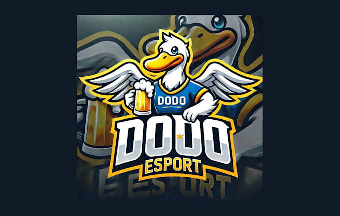 Do awesome dodo esport mascot logo with creative concepts by Aurelie_boehm | Fiverr