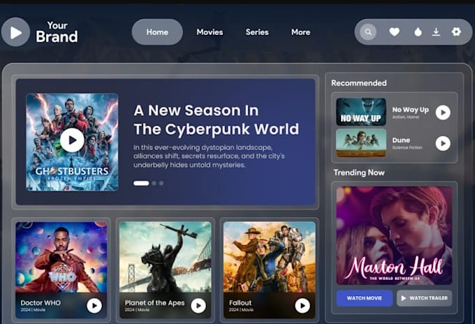 Rebrand iptv app, ibo, xciptv build iptv app, smart tv app with vpn integration by Jotechvic ...