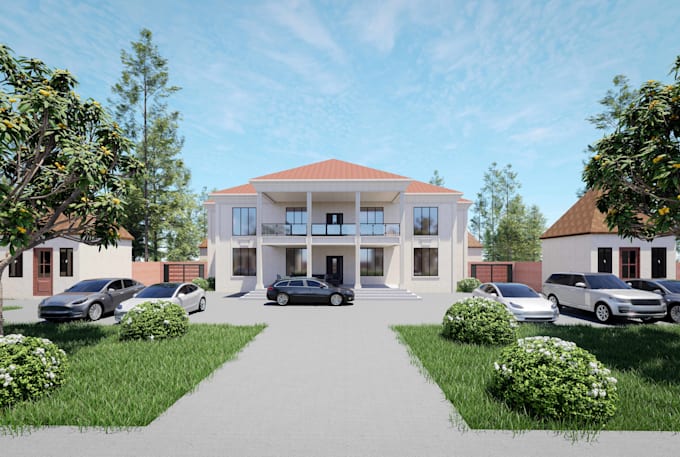 Create photorealistic architectural 3d renderings and models by Razzak ...
