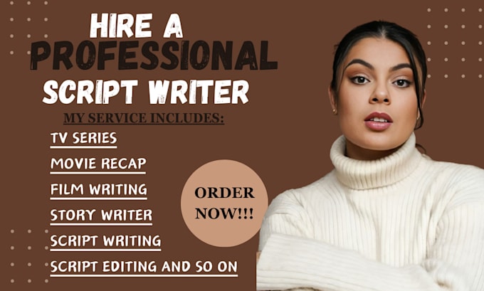 Ghostwrite movie script, script writing, screenplay writing, synopsis tv series by Kendra_joy11 ...