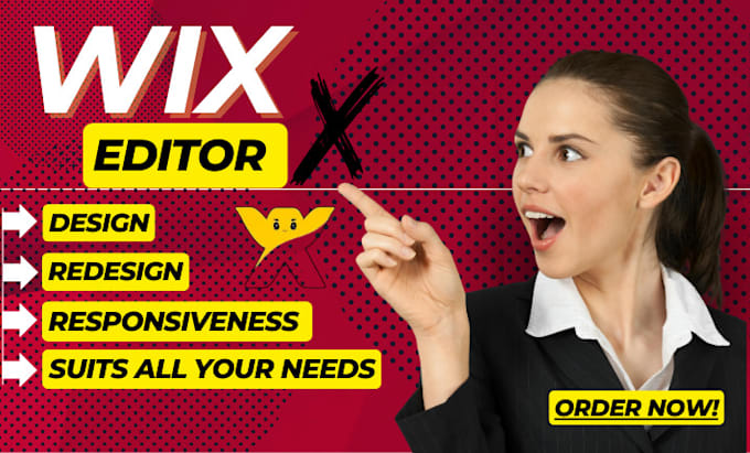 Design wix editor x website or redesign or fix wix editor x issues by ...