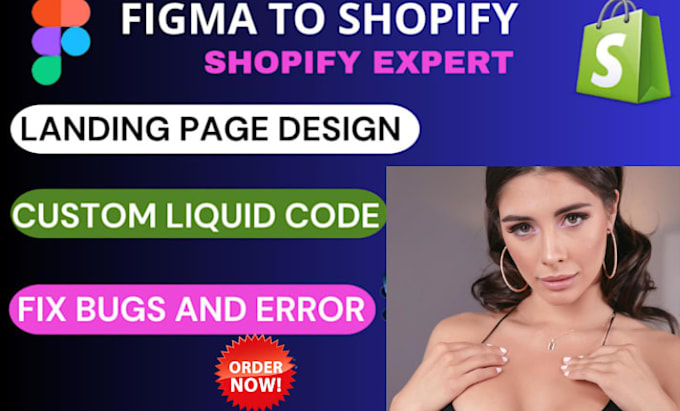 Build shopify theme from your psd, xd, ai, or figma design by Zafira_siri | Fiverr