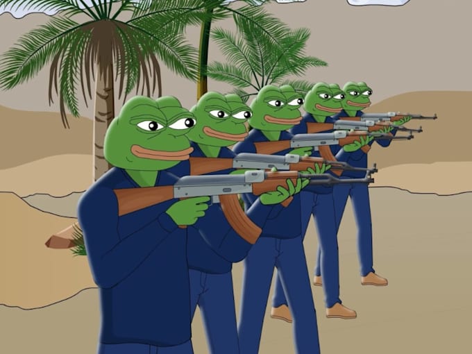 Create meme coin, meme art, meme coin art, crypto meme art by Wariscaps ...