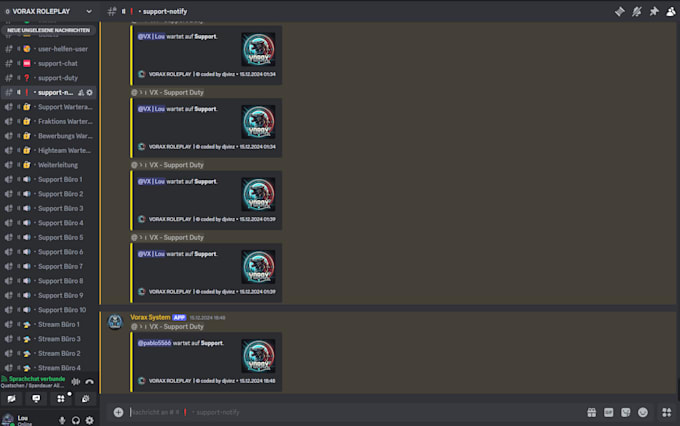 Give you a finished discord server for fivem by Loujacoby | Fiverr