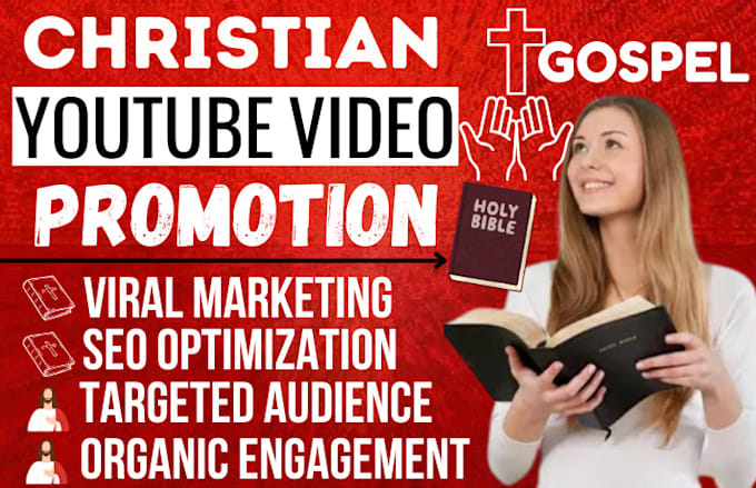 Skyrocket christian youtube video promotion by Arabellatube | Fiverr