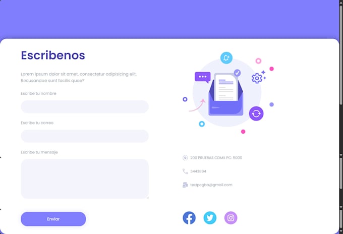 Crearé un formulario web interactivo y personalizado para ti by ...