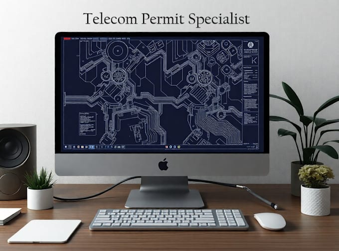 Create professional permit design for telecom projects by Vyshnaveditz ...