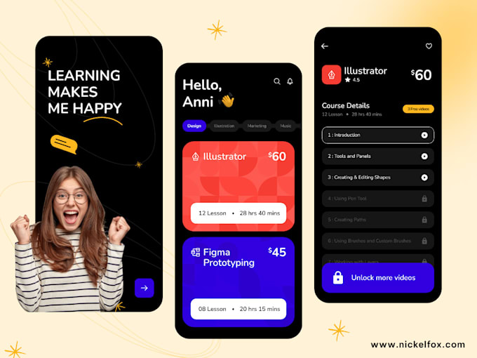 Develop educational app, kids learning app, school mobile app,kids game ...