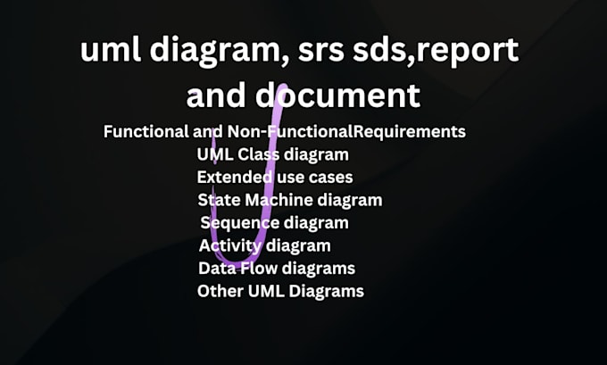 Do uml diagram, srs sds document, report and architecture by Kalyan_lakhani | Fiverr