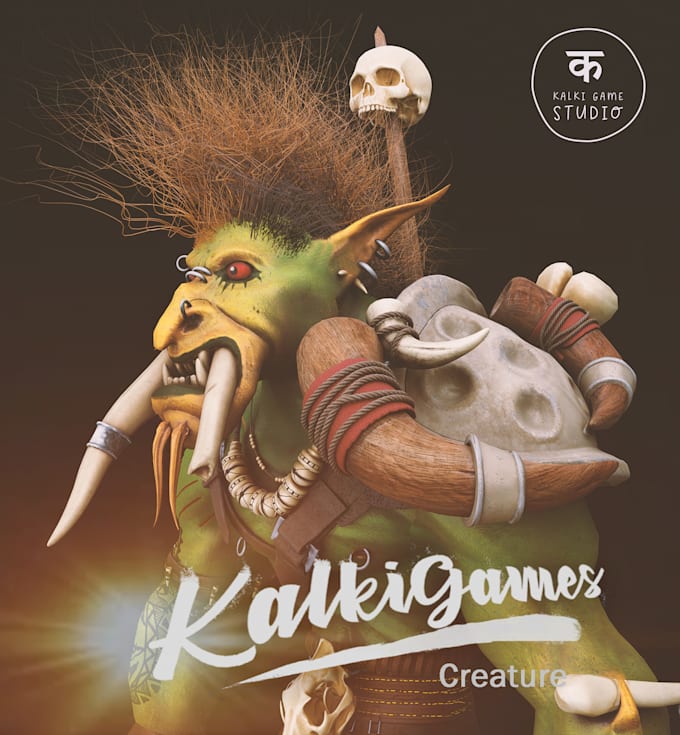 Create a creature character by Ram_kumar_patel | Fiverr