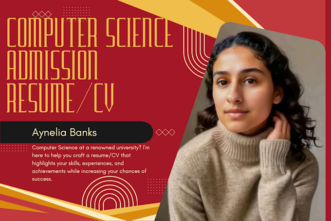 Review and polish your masters phd computer science admission resume cv by Ayneliabanks | Fiverr
