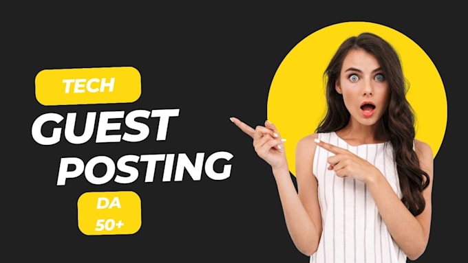 Do tech post on high da website by Amnahabib72 | Fiverr