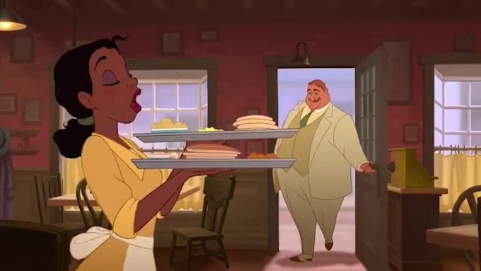 2d traditional animation frame by frame animation disney style line art ...