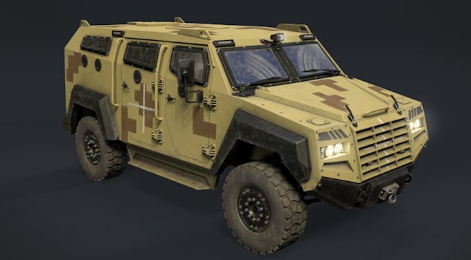 Design 3d vehicle,maya rig,fix 3d stl file,military van modeling,car ...
