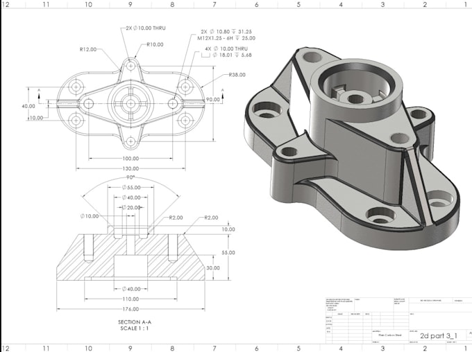 Mechanical engineering product design, mechanical 3d model solidworks ...