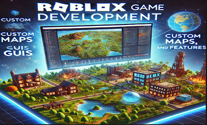 Create advanced roblox games with custom maps and guis by Zaydenransom30 | Fiverr