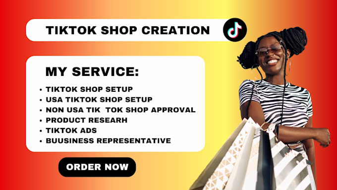 Setup usa tiktok shop usa tiktok shop and business representative for ...
