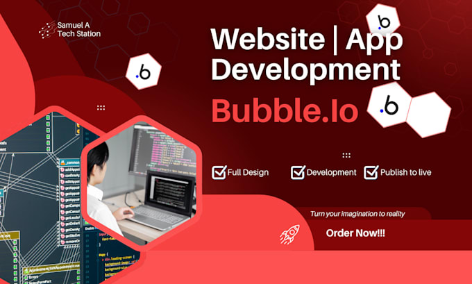 Develop your bubble app bubble api bubble mvp bubble crm as bubble developer by Samuel_6753 | Fiverr