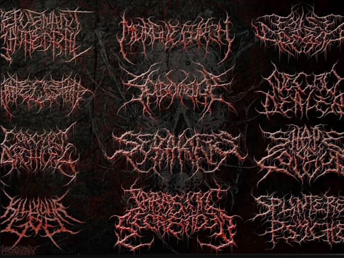 Design a creepy horror inspired logo by Justin_haris | Fiverr