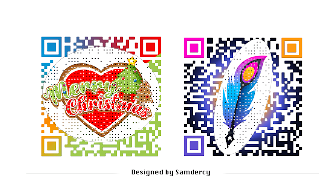 Generate custom qr codes with logo by Samdercy | Fiverr