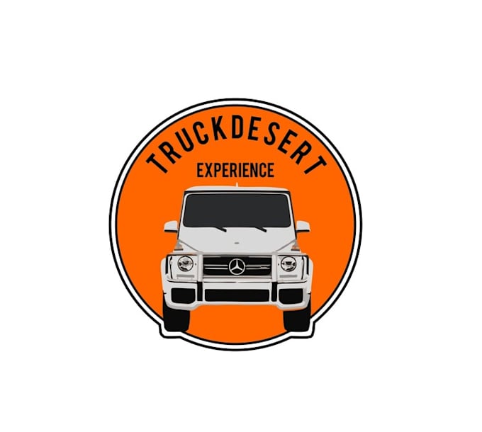 Make impressive truck desert experience logo by Amelie_amiet | Fiverr