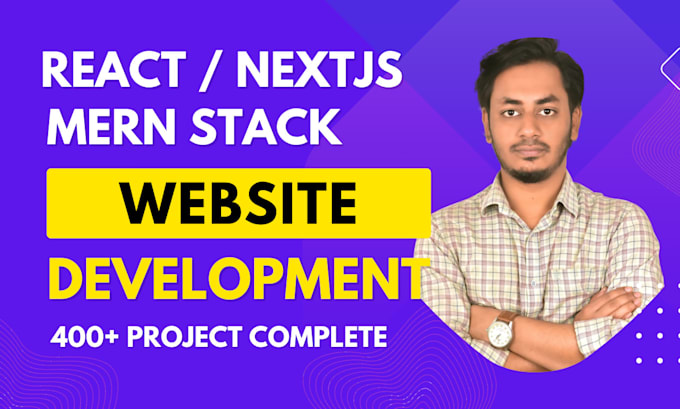 Développer React Js Next Js Développement De Sites Web Mern Avec