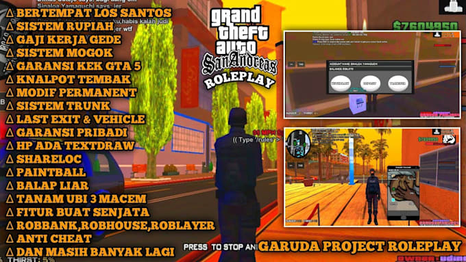 Create a custom scripts for your samp server, samp mod by ...