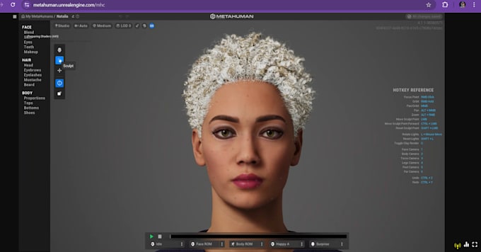 Create metahuman interactive chatbot agents using d id ai by Samadebs | Fiverr