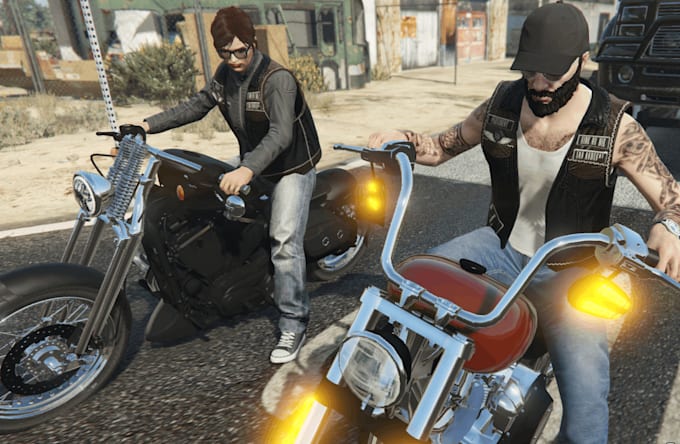 Create custom fivem clothing kuttes mc, mc vest, biker clothing by ...