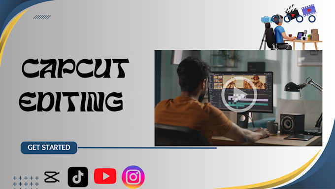 Edit capcut template videos tik tok editing instagram reels videos by Hemssellers | Fiverr