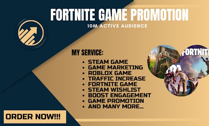 Organic steam game promotion,roblox game marketing fortnite promotion ...
