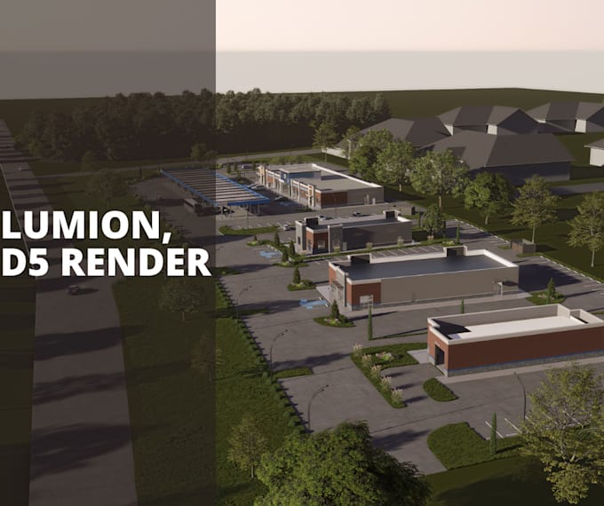 Do aerial render of your master plan project by Jay_moh | Fiverr