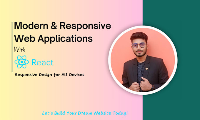 Be your frontend developer with react js by Me_sumon | Fiverr