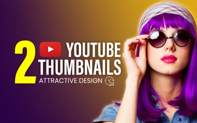 Design amazing youtube thumnail by Pakizah55 | Fiverr