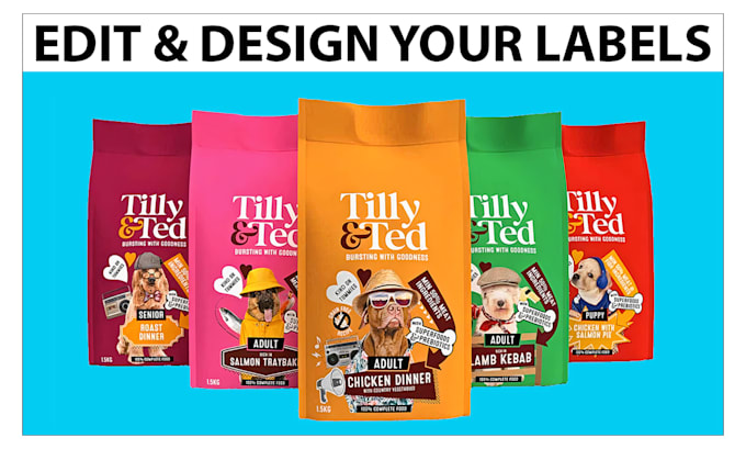 Redesign, edit or resize your product label design packging in 24 by ...
