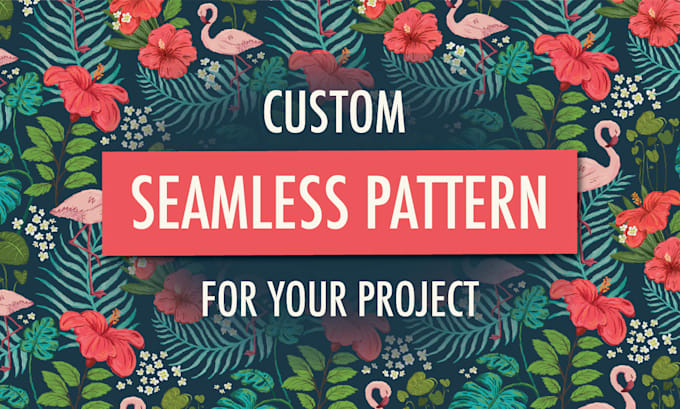 Design the best seamless pattern for you project by Confitte | Fiverr
