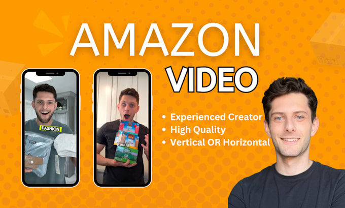 Film authentic amazon unboxing video for your brand by Jakeugc | Fiverr