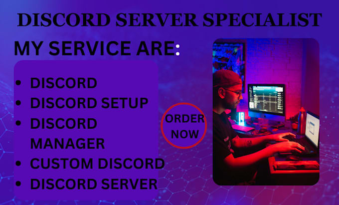 Be your discord server, discord server setup, custom discord, discord ...