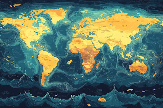Create vector map, city map, event map in illustrator by Melaight | Fiverr