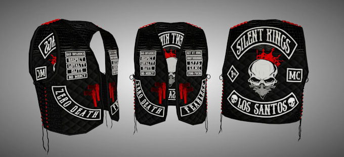 Do fivem clothing fivem eup mc kuttes biker vest police clothing shoes ...