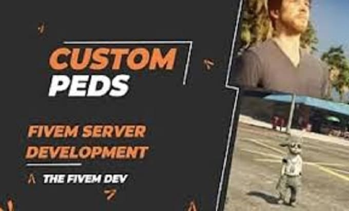 Create fivem dev, costume fivem ped with a costume tattoo and clothe by ...