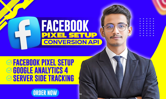 Setup meta facebook pixel conversion api wordpress, ga4 server side tracking by Mominul_menhaz ...