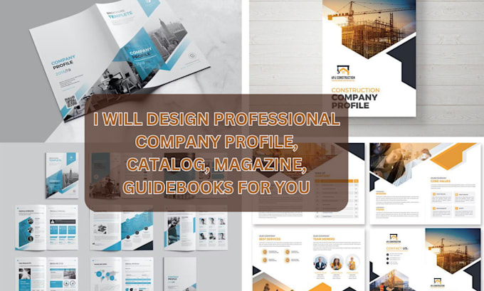 Canva design, brochures, flyers, reports, proposals, company profiles ...