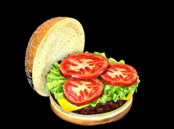 Do 3d cgi food animation, realistic cgi food animation by Maciej_borys ...